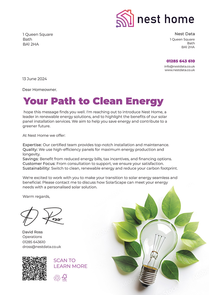 Custom Direct Mail Letters | Personalised Mailing Solutions