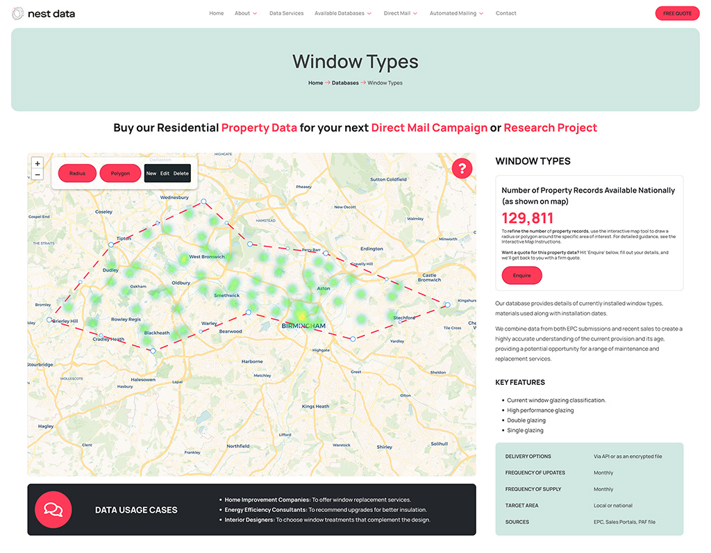 UK Property Data Services | Custom Solutions & Licensing